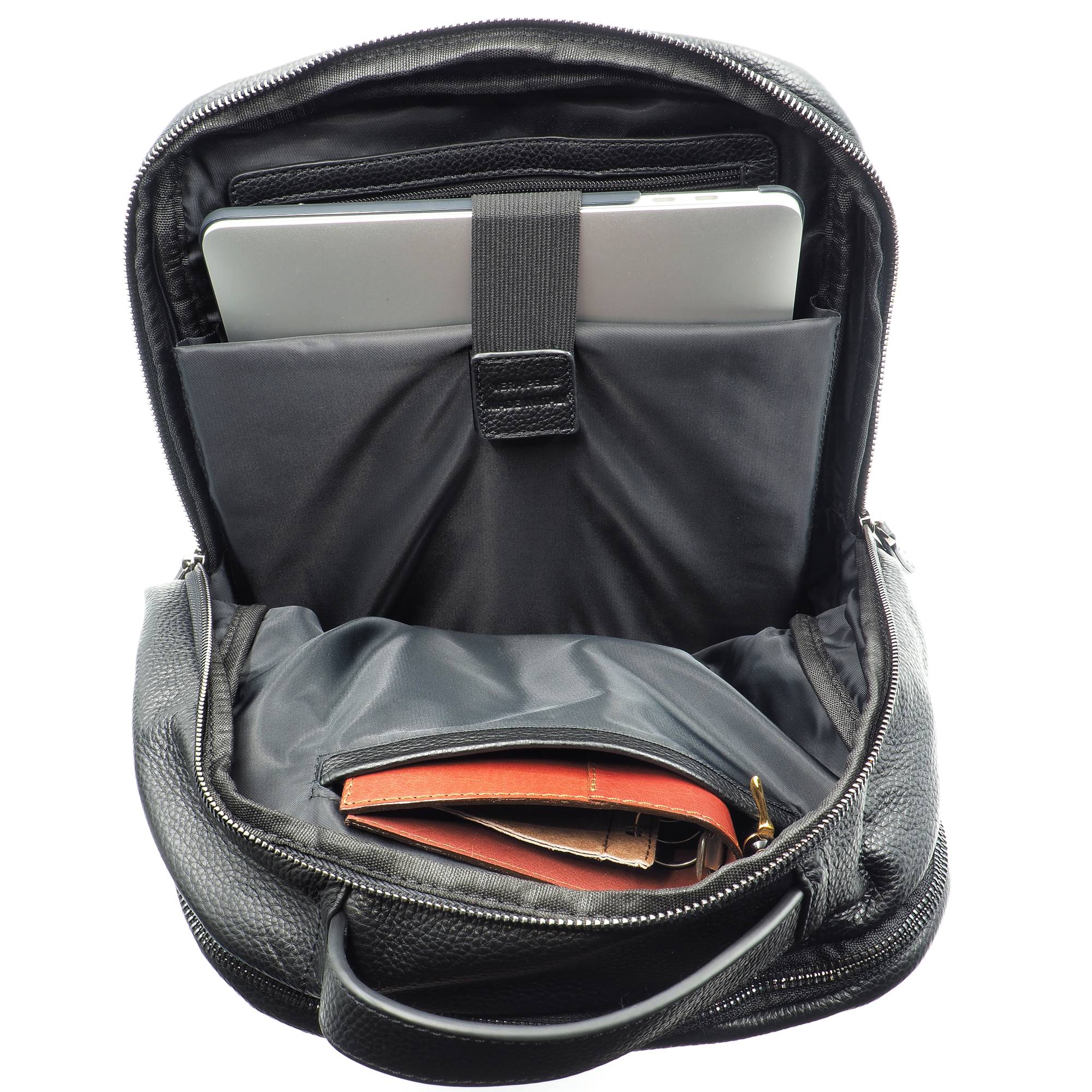 CLASSY BACKPACK δέρμα μαύρο – Tagleather.gr